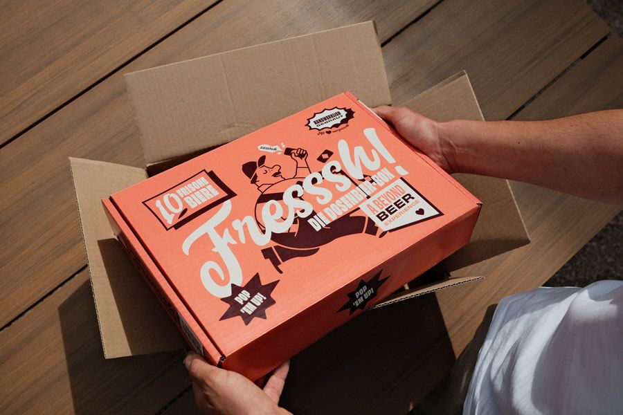 Craft Beer Geschenkbox mit 10 Dosen - Craft Beer Mix