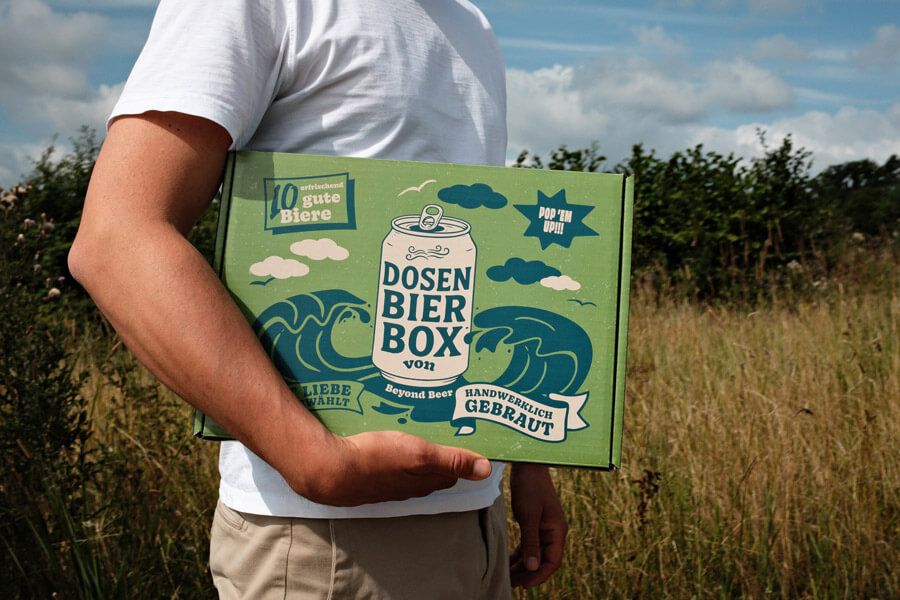 Craft Beer Gift Box with 10 Cans - Alcohol-Free Edition
